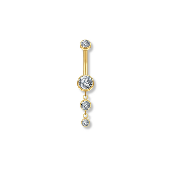 Titanium Navel Drop Piercing – Anura Jewellery